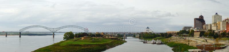 Memphis landscape editorial image. Image of downtown - 62575355