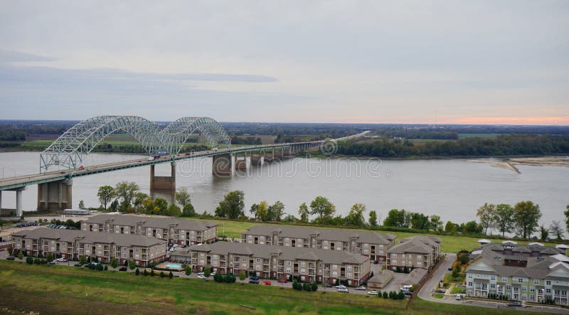 Memphis landscape stock image. Image of cityscape, horizon - 62772587