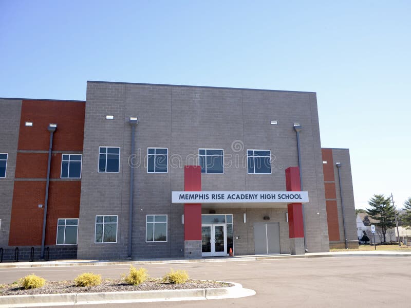 Memphis Rise Academy High School Fotografía editorial - Imagen de ...