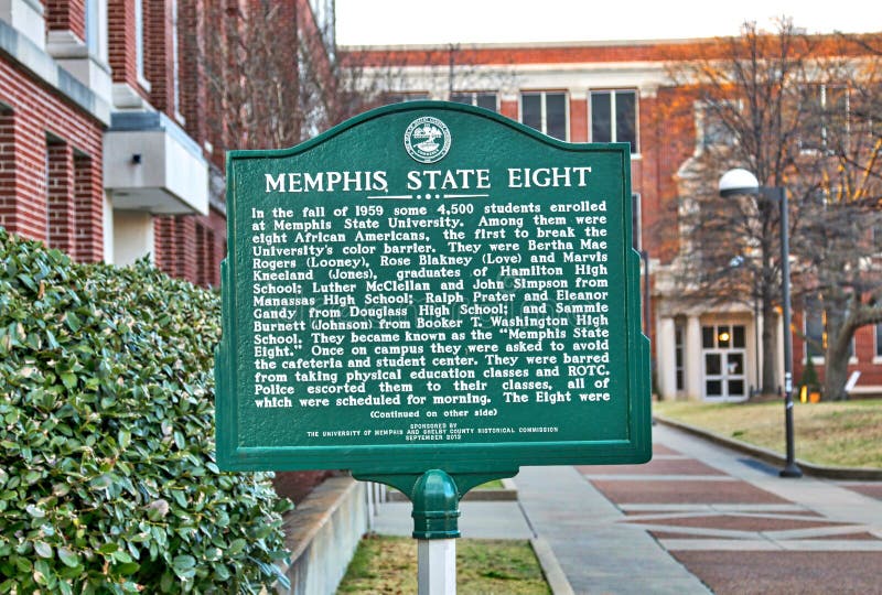 Memphis State Eight Marker En Memphis, Tennessee Foto editorial ...