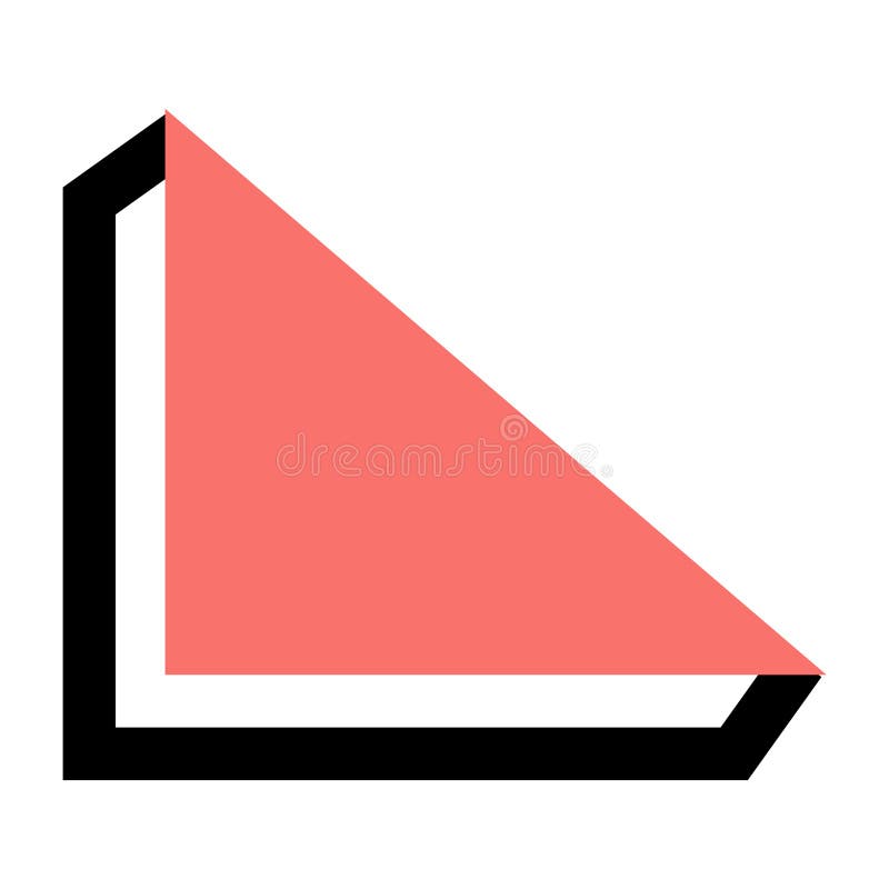 Memphis Triangle Style Design Illustration Vector Perfect for Your ...