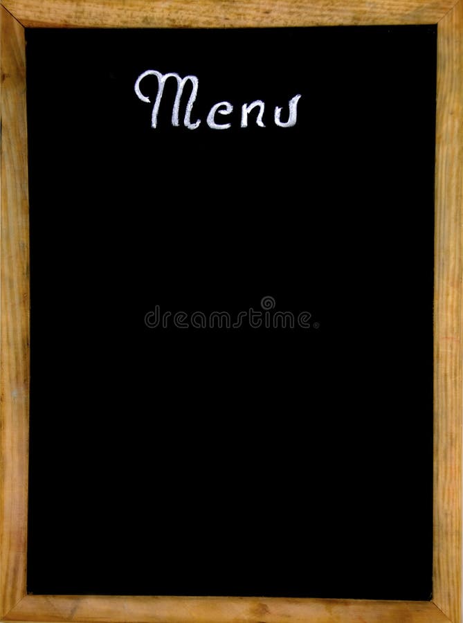 Menú vacío del restaurante imagen de archivo. Imagen de retro - 33014651