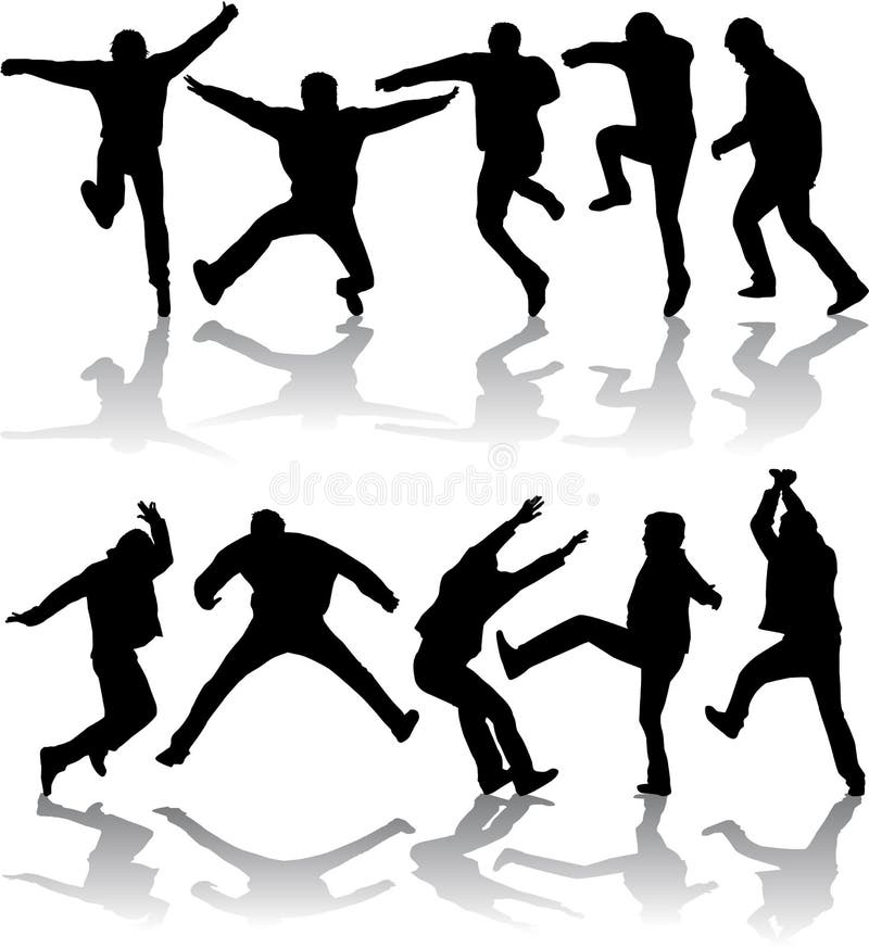 Men Activity, vector work stock vector. Illustration of recreation ...