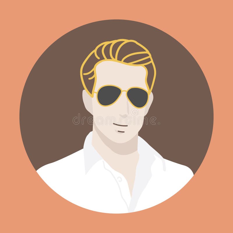 Men Avatar Vector Character Style and Casual People in Trendy Stock ...