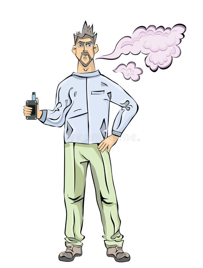 Cartoon Vaping Stock Illustrations – 716 Cartoon Vaping Stock ...
