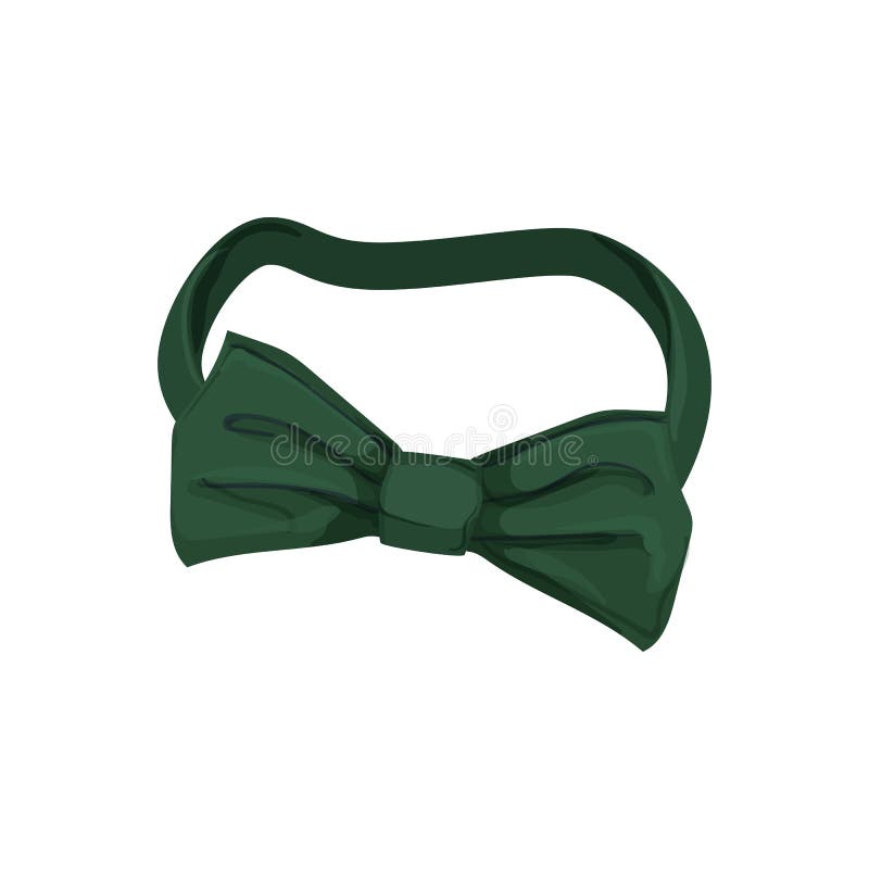 Men Bow Tie Cartoon Vector Illustration Stock Illustration ...