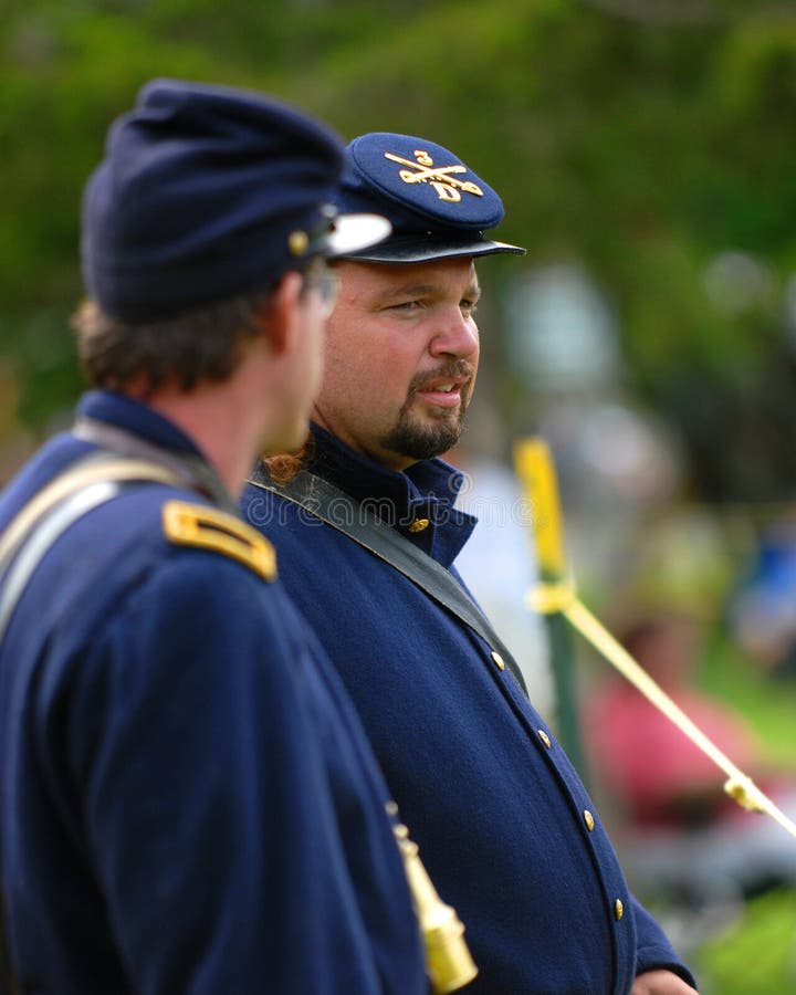 Men in civil war uniforms editorial image. Image of uniform - 4235965