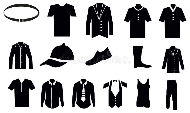4+ Men clothes icons Free Stock Photos - StockFreeImages