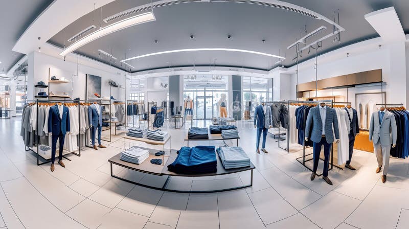 Interior Men Clothing Store Stock Illustrations – 328 Interior Men ...