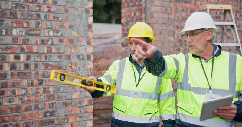 Men, Construction and Walking with Checklist for Inspection or Check ...