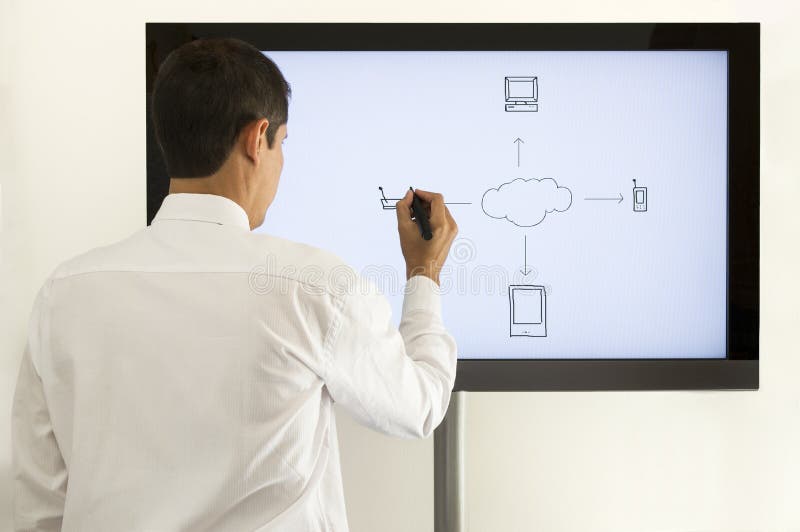 Men drawn Internet stock photo. Image of designer, engineer - 32947718