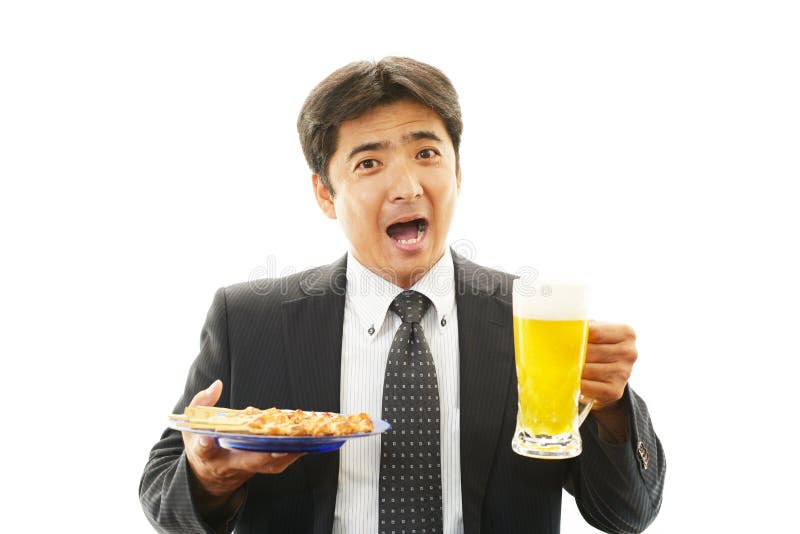 Men drinking beer stock photo. Image of happy, dressed - 37698694