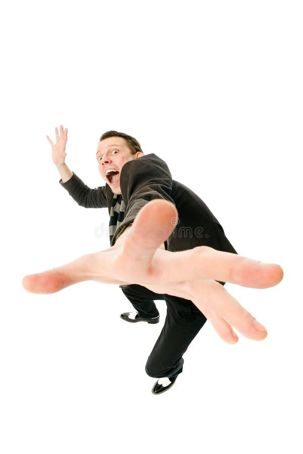 Tripped up stock image. Image of color, pedestrian, human - 30692547