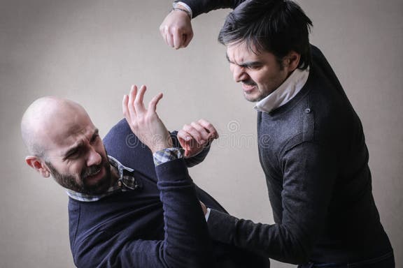 Men fighting stock photo. Image of portrait, scream, blame - 67514508