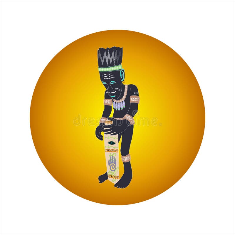 Man Asmat Tribe Stock Illustrations – 1 Man Asmat Tribe Stock ...