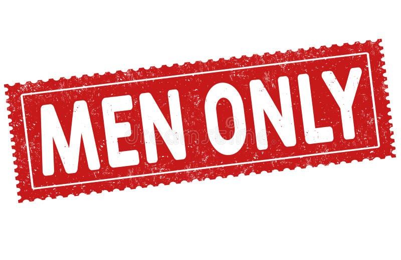 Men only Grunge Rubber Stamp Stock Vector - Illustration of vintage ...