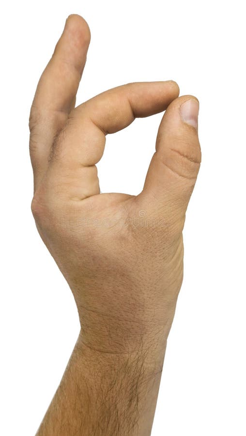 Isolated hand picking up stock image. Image of person - 21798197