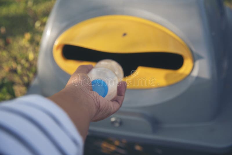 Men Hands Trow Trash Cans for Sorting Garbage Recycle Bin Waste Plastic ... Men Hands Trow Trash Cans for Sorting Garbage Recycle Bin Waste Plastic ...