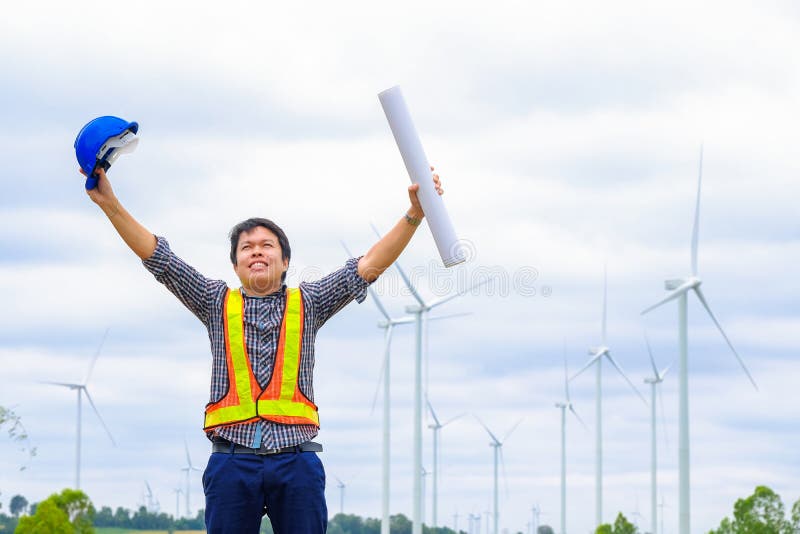 The Men are Happy To Finish the Job Stock Photo - Image of material ...