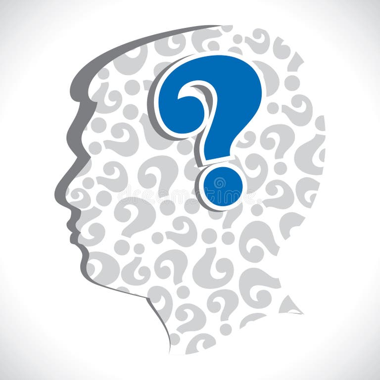 Men Head Question Mark Stock Illustrations – 3,319 Men Head Question ...