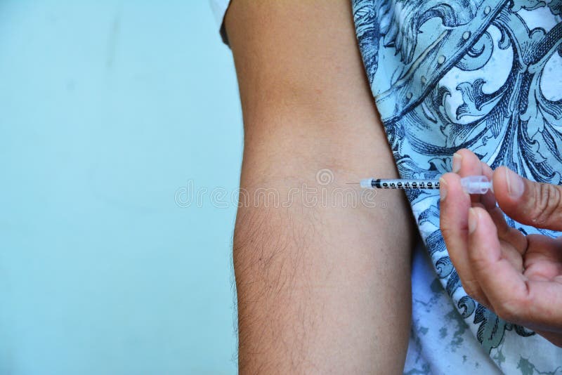 Men injection stock image. Image of male, euphoria, dangerous - 107803257
