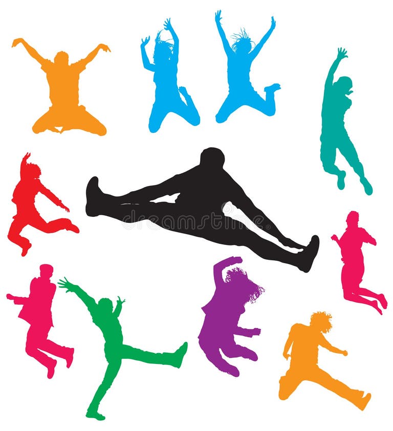 Men Leap Stock Illustrations – 788 Men Leap Stock Illustrations ...