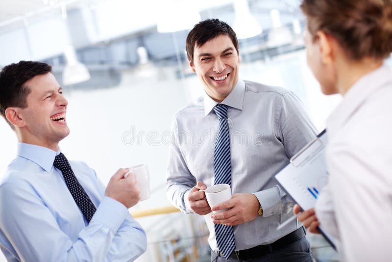Men laughing stock photo. Image of laughing, male, document - 27880738