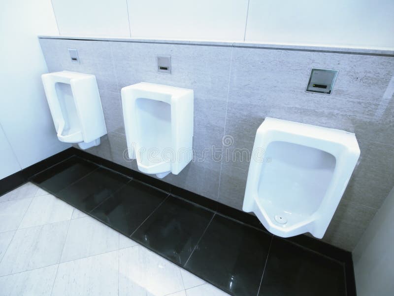 Men lavatory stock image. Image of interior, clean, porcelain - 20821073
