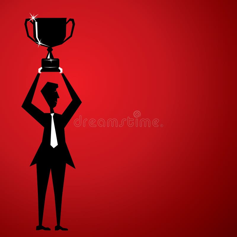 Trophy winners stock illustration. Illustration of trophy - 363956