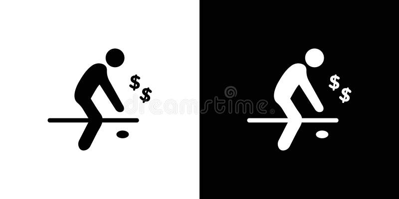 Men Luck Icon Isolated Flat Vector in Outline Stock Vector ...