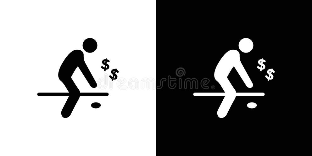 Men Luck Icon Isolated Flat Vector in Outline Stock Vector ...
