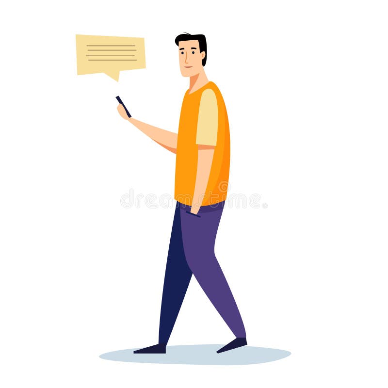 Boy Mobile Phone Cartoon Stock Illustrations – 7,517 Boy Mobile Phone ...