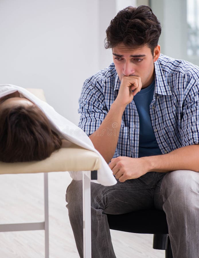Man mourning his dead wife stock image. Image of funeral - 179699737