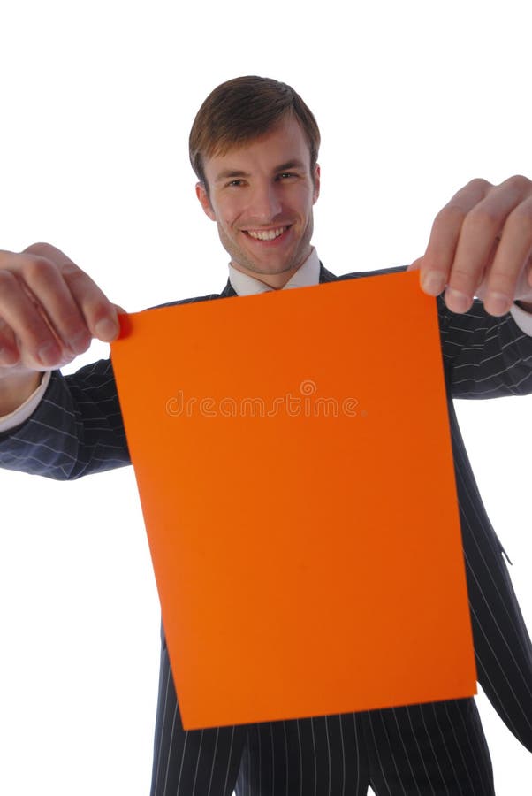 Men and paper stock image. Image of paperwork, bright - 7981059