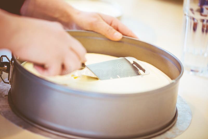 Men in Pastry Shop Bakery Making Pies and Cakes Ready Stock Image ...