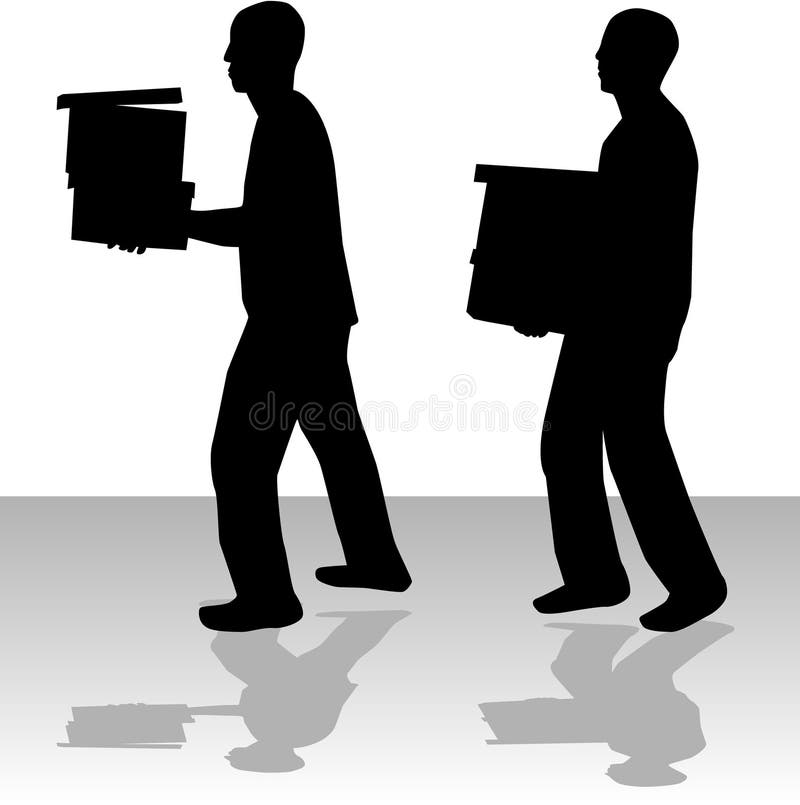 Men-porter stock vector. Illustration of office, trousers - 13598573