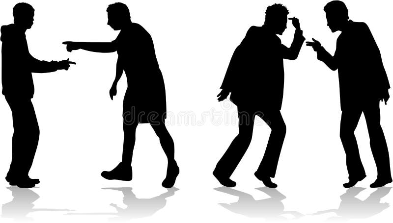 Men's Arguing Scenes Stock Images - Image: 12981674
