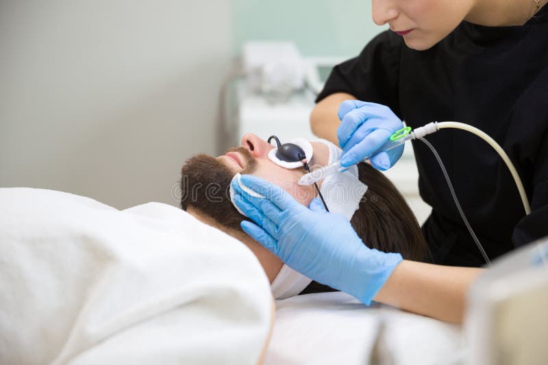 Men`s beauty treatment stock image. Image of healthcare - 91460973
