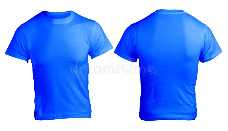 Blue Tshirt Template
