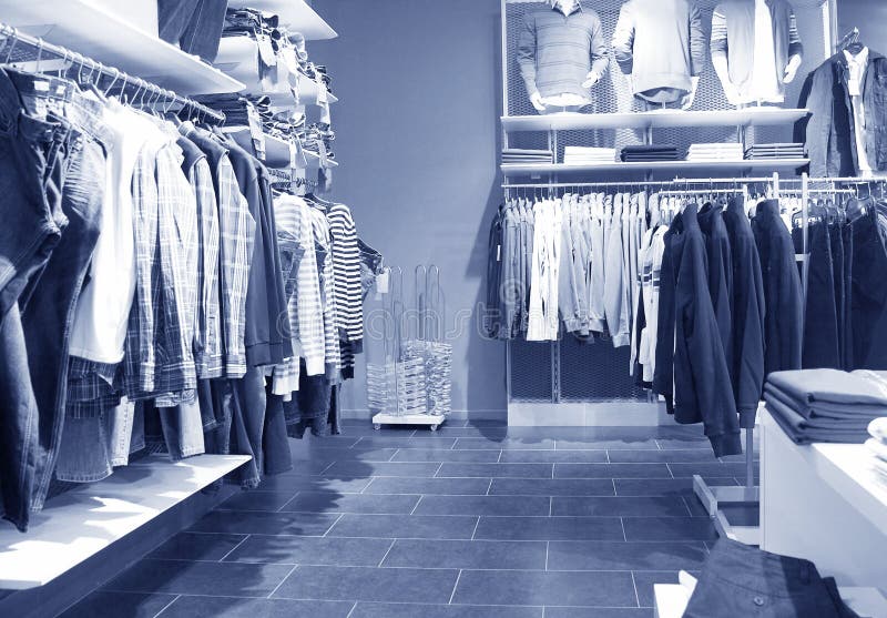 Men s clothing shop stock image. Image of purchase, cloth - 8575963
