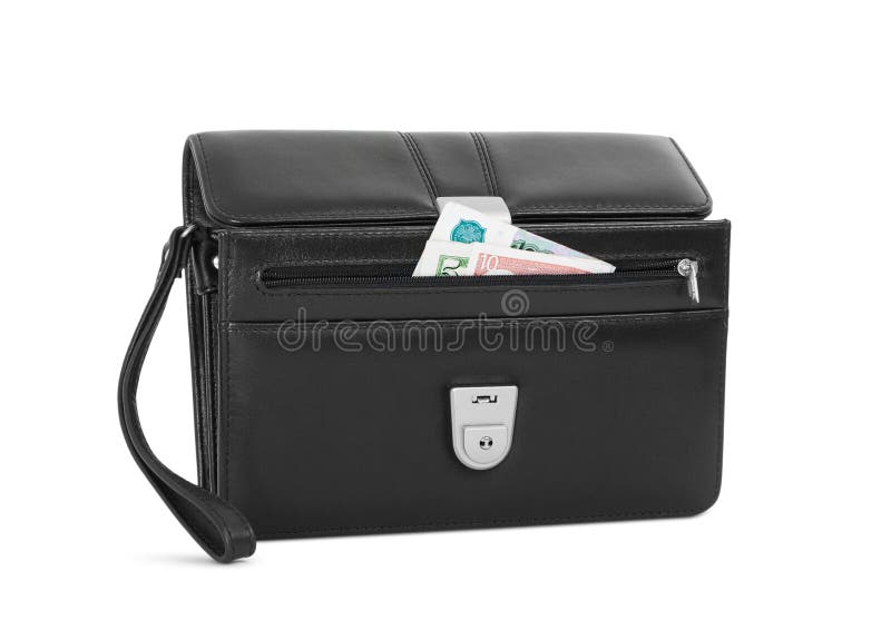 Men s handbag stock photo. Image of means, denomination - 23889470