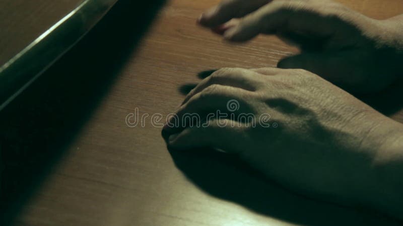 Men S Hands Tapping Hands on the Table Stock Footage - Video of hearing ...