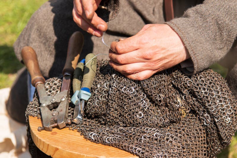 Men`s Hands Work with Metal Stock Image - Image of nature, work: 171282303