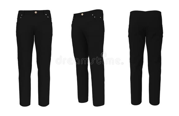 Side View Men Jeans Trousers Stock Illustrations – 104 Side View Men ...