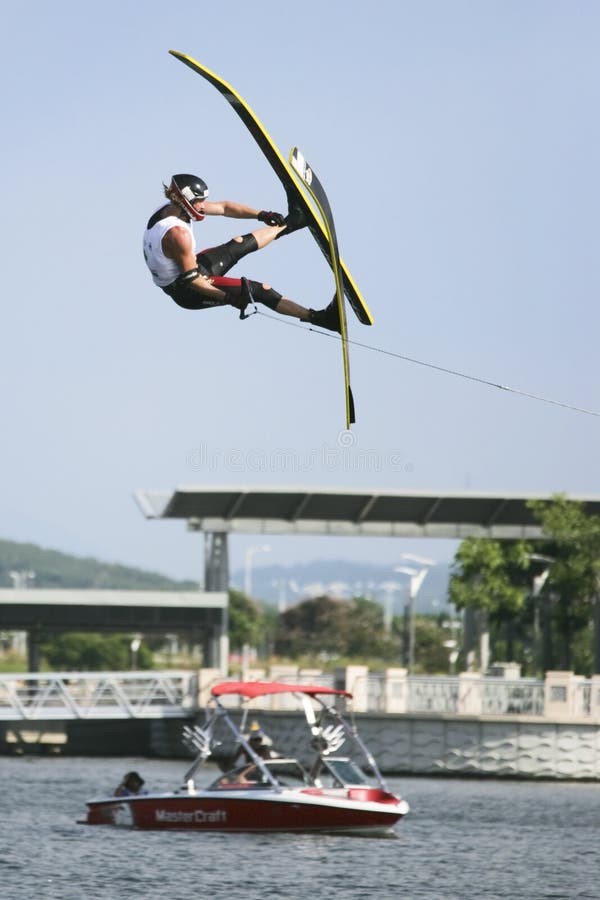 Men S Jump Action - Kyle Eade Editorial Photography - Image of waterski ...