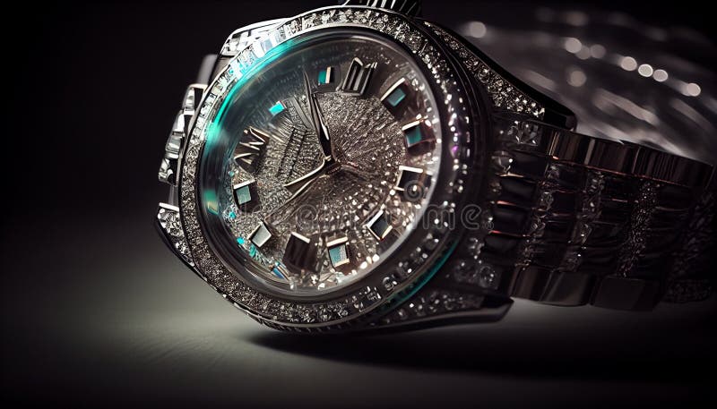 Men S Luxury Watch Ai Generated Stock Illustration - Illustration of ...