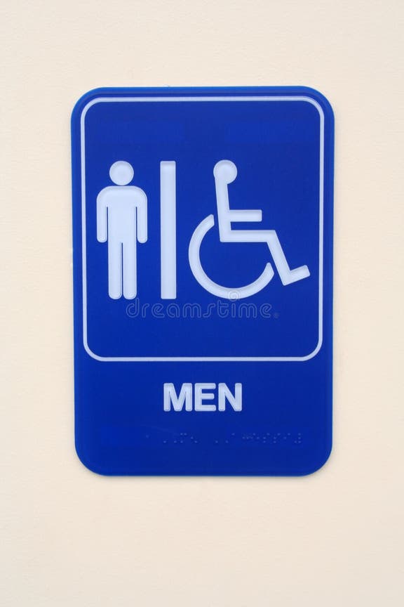 Men s Room Sign stock photo. Image of gentleman, public - 9234084