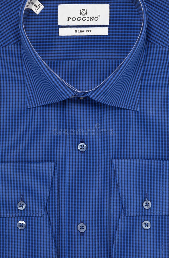 Men`s Shirt in Packing Close-up Macro Top View Editorial Stock Photo ...