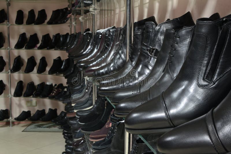 Men s shoe shop stock photo. Image of leather, shoe, everyday - 29473066