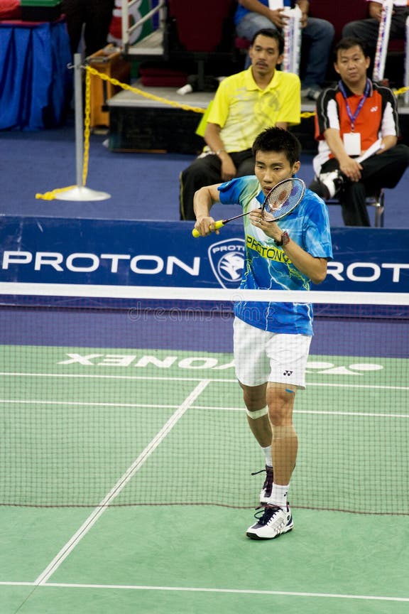 Men S Singles Badminton - Lee Chong Wei Editorial Image - Image of ...